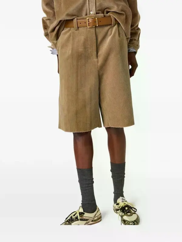 Miu Miu Corduroy Shorts