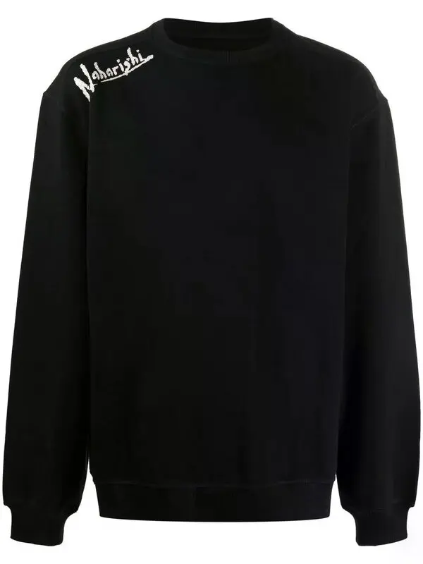 MAHARISHI Embroidered Logo Sweatshirt - Black