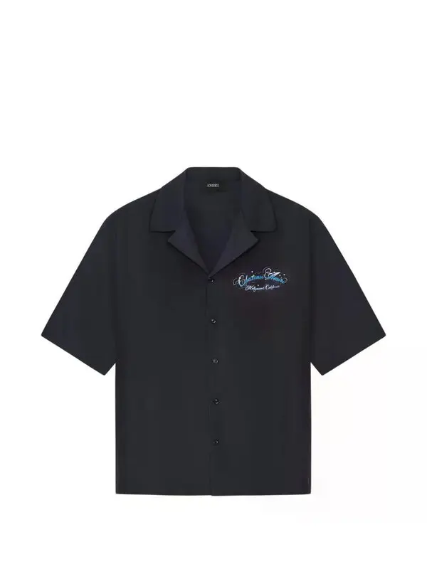 Amiri Logo-detail Camp Shirt