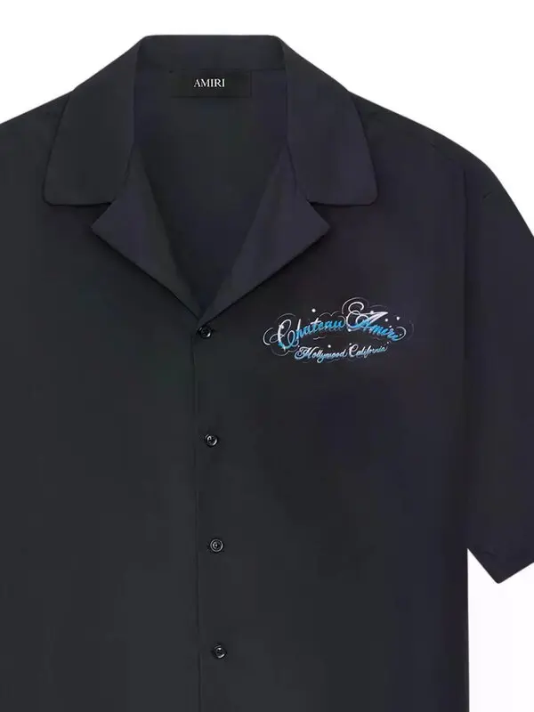 Amiri Logo-detail Camp Shirt