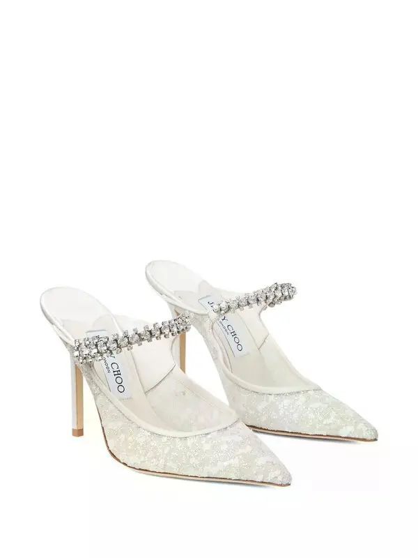 JIMMY CHOO Embellished Pointed Pumps