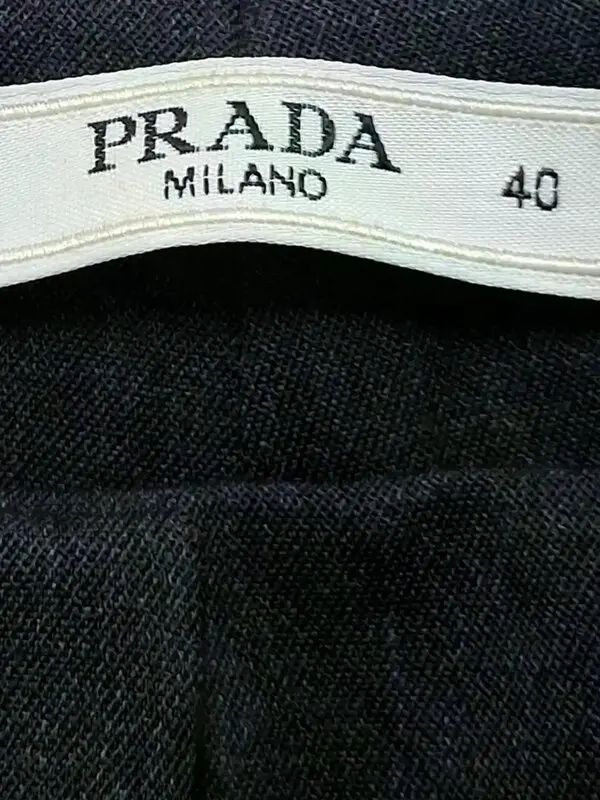 Prada Straight-leg Cargo Wool Blend Trousers