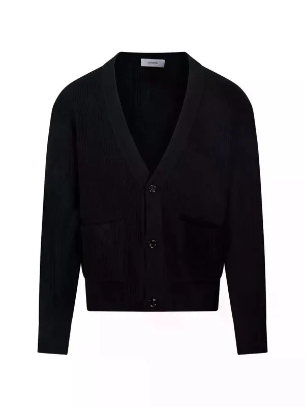 LARDINI Buttoned V-neck Cardigan