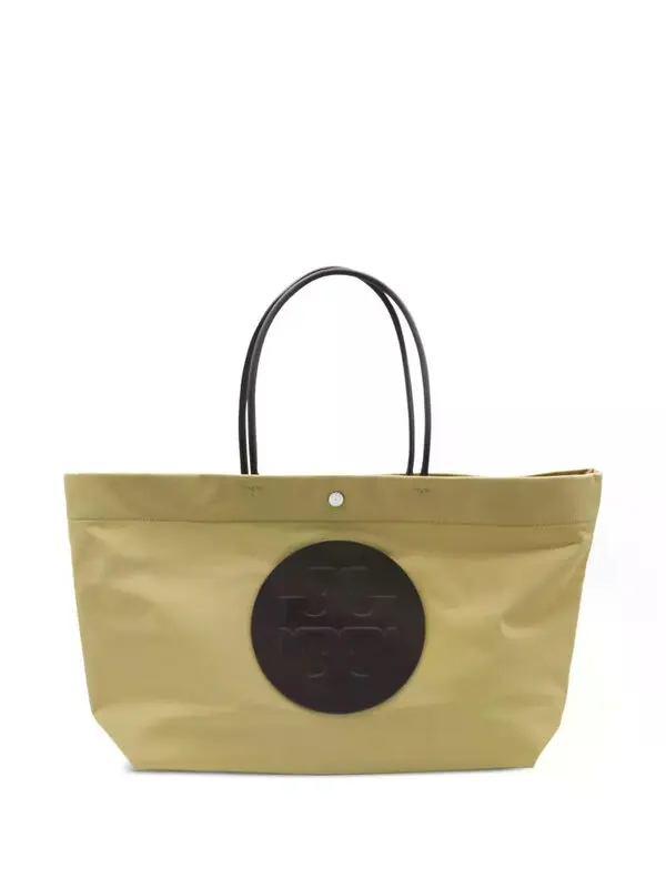 Tory Burch Ella Twist Reversible Logo Tote Bag