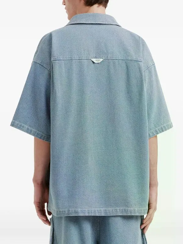 FIVE CM Patch-pocket Short-sleeve Shirt