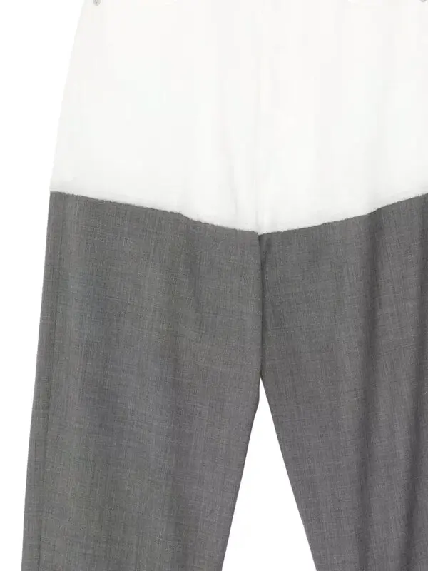 Undercover Colour-block Tailored Trousers