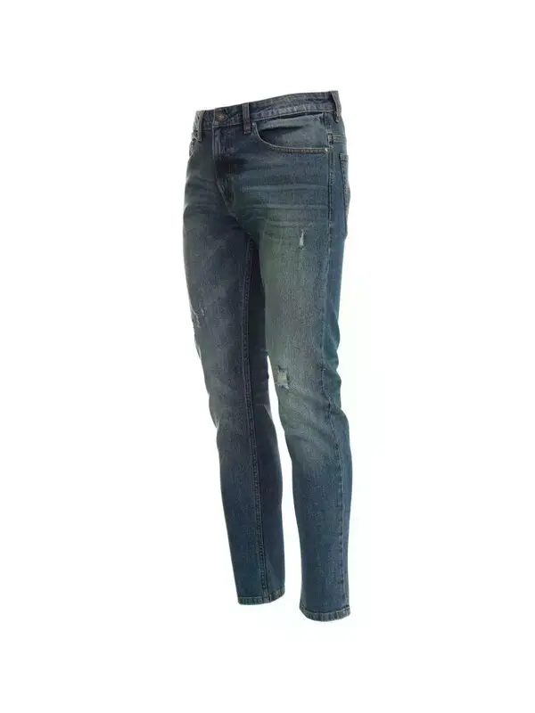 Versace Distressed Denim Jeans