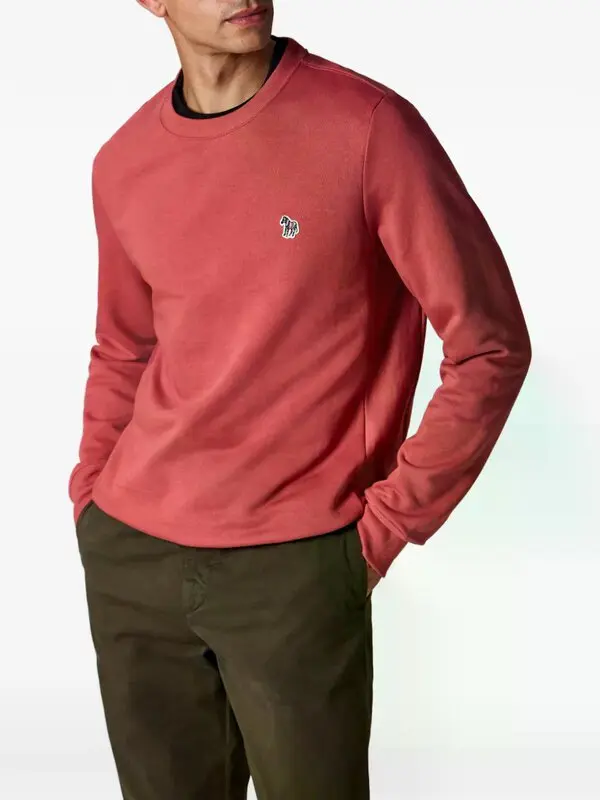 Paul Smith Zebra Appliqué Sweatshirt - Pink