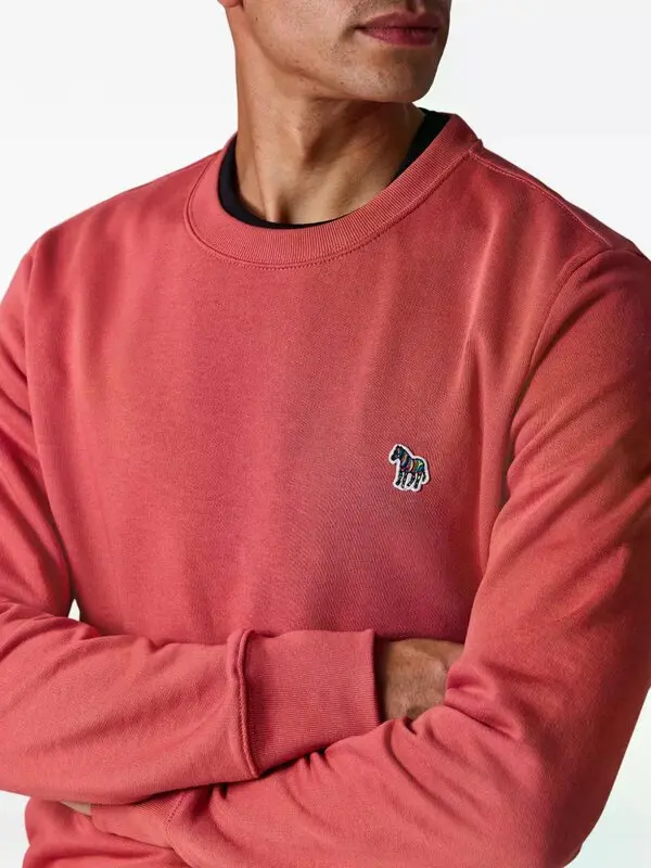 Paul Smith Zebra Appliqué Sweatshirt - Pink