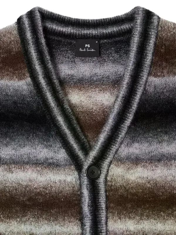 Paul Smith Striped V-neck Cardigan