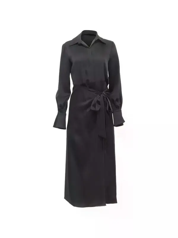 Simkhai Samba Belted Midi Dress - Black