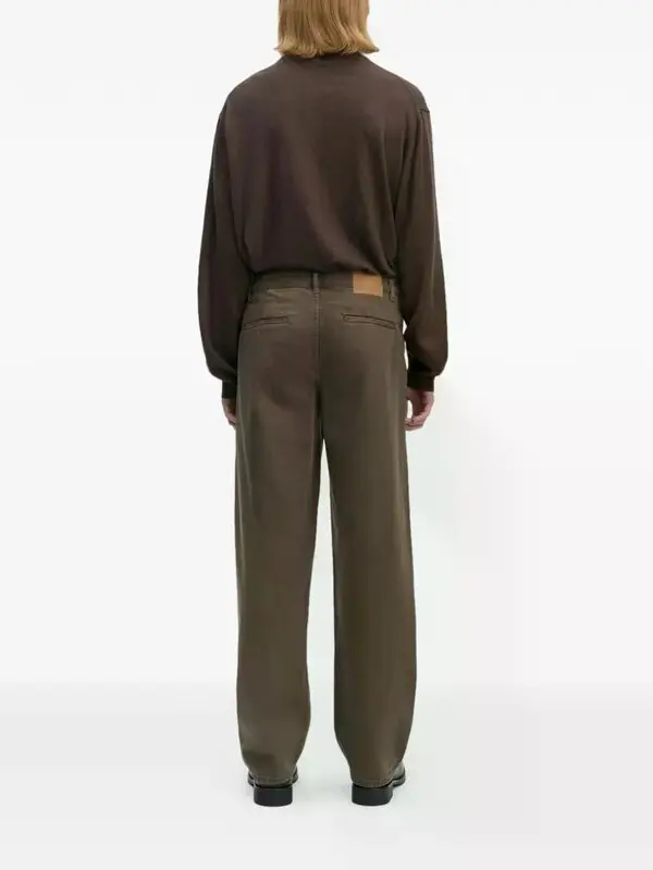 ANOTHER ASPECT Pleated Trousers - Brown