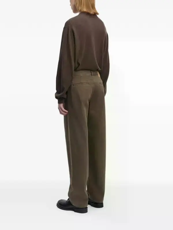 ANOTHER ASPECT Pleated Trousers - Brown