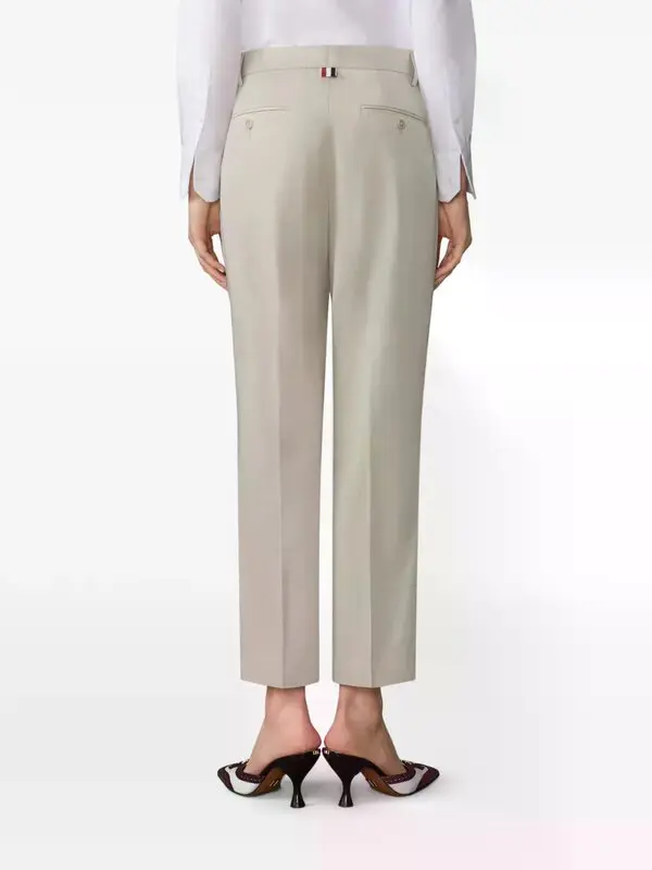Thom Browne Cotton Tailored Trousers