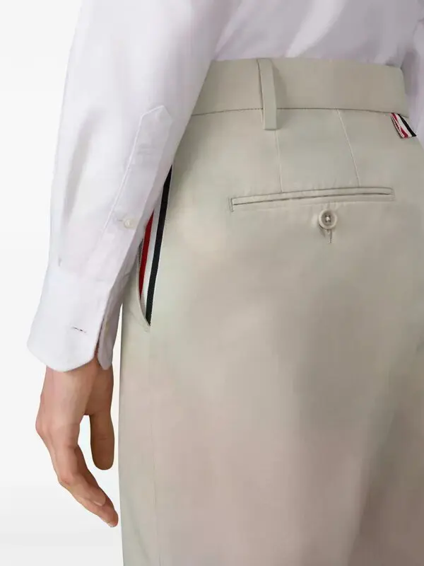 Thom Browne Cotton Tailored Trousers