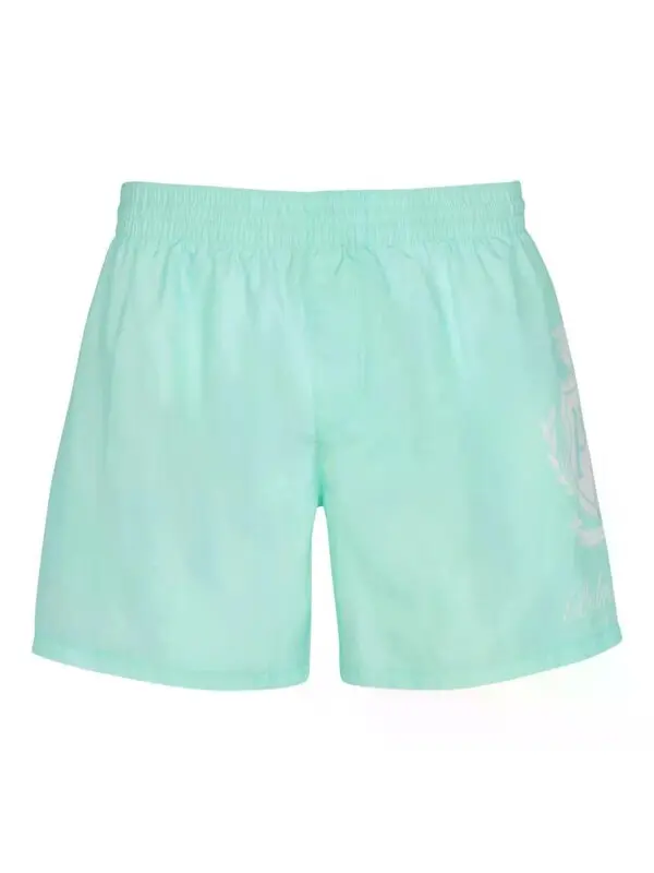 Balmain Logo Swim Shorts - Blue