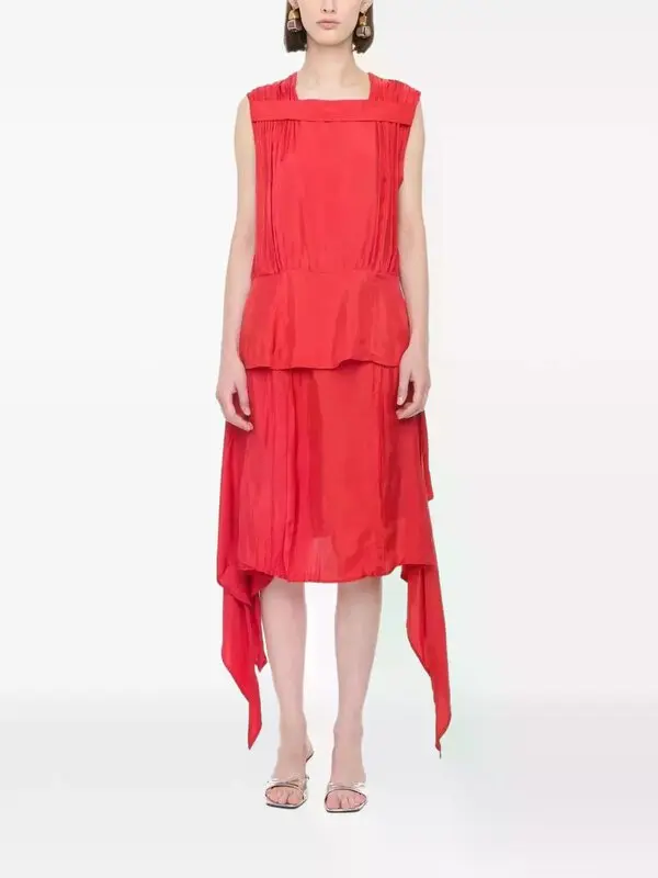 Plan C Pleated Vest Top
