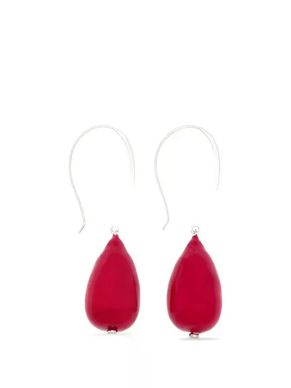 Plan C Paper Drop Earrings - Silver