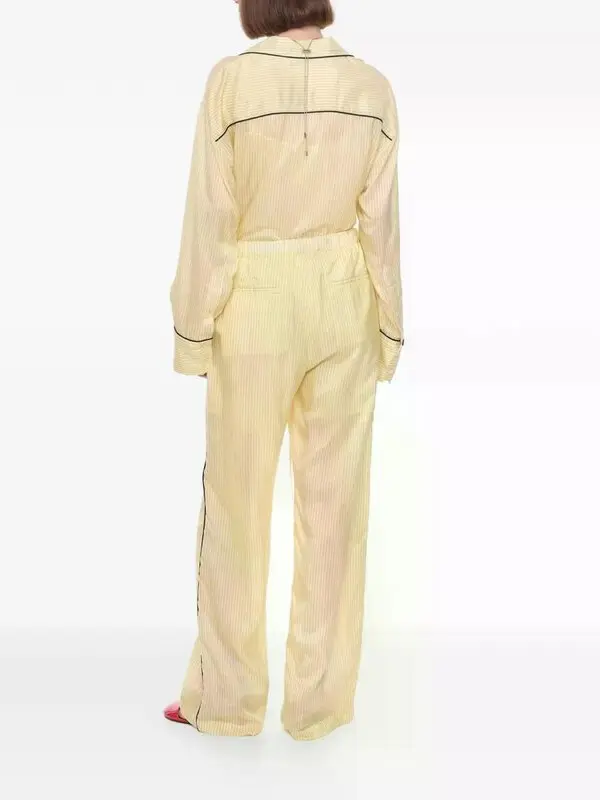 Plan C Striped Trousers
