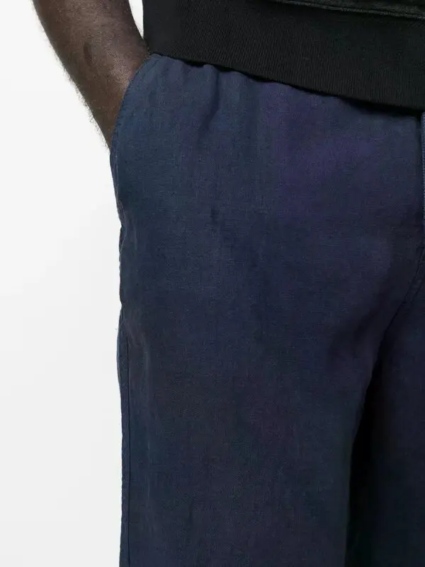 Vilebrequin Drawstring Straight-leg Linen Trousers