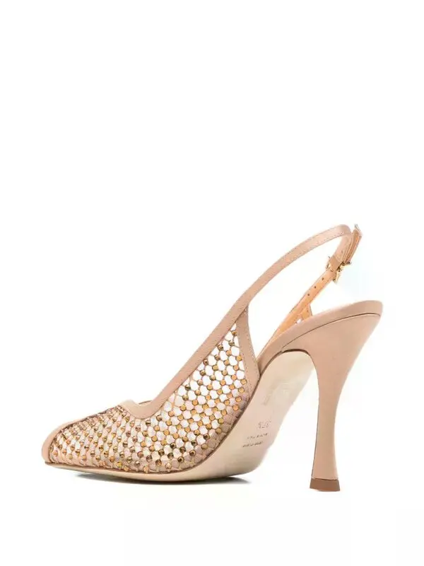 CHANTAL Perforated Slingback Sandals