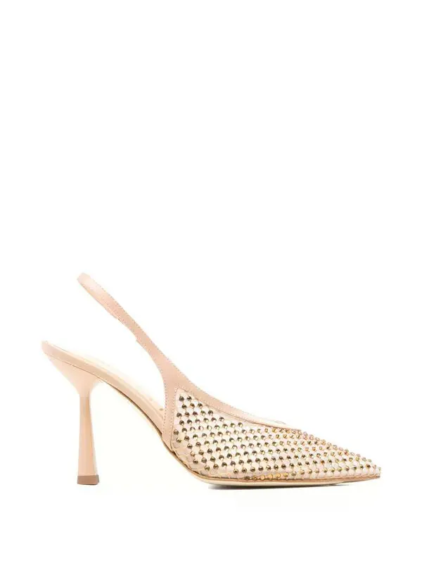 CHANTAL Studded Slingback Court Shoes