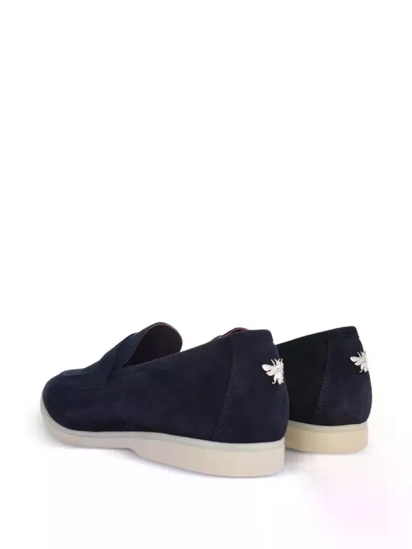 BOUGEOTTE Suede Loafers - Blue