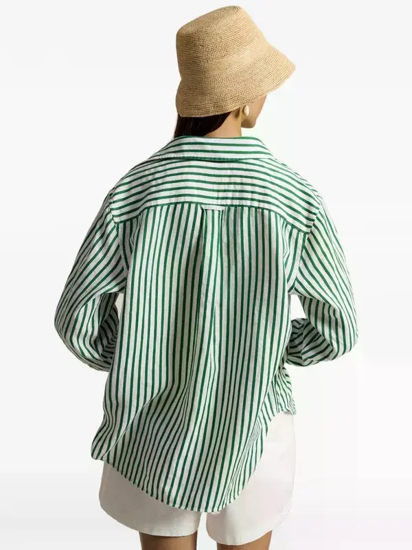 Polo Ralph Lauren Striped Long Sleeve Shirt - Green