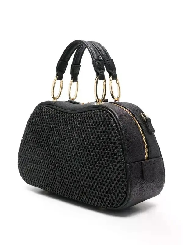 BRACCIALINI Candy Heart-applique Tote Bag
