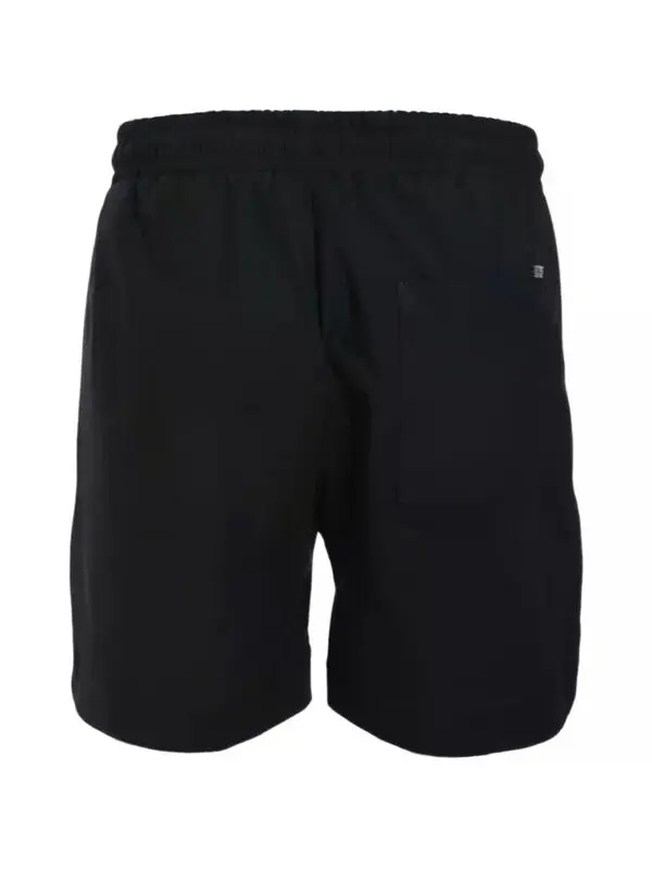 GAELLE Drawstring Track Shorts - Black