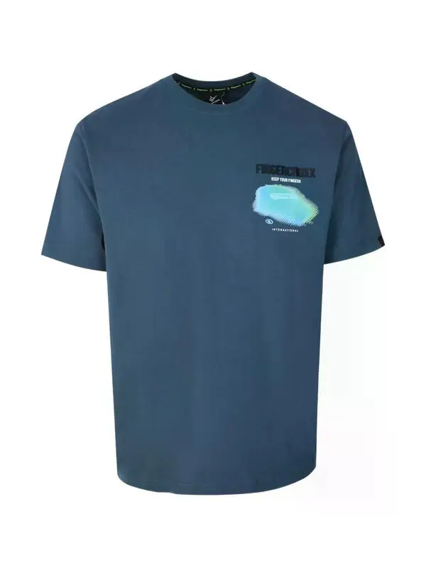 FINGERCROXX Graphic T-shirt - Blue