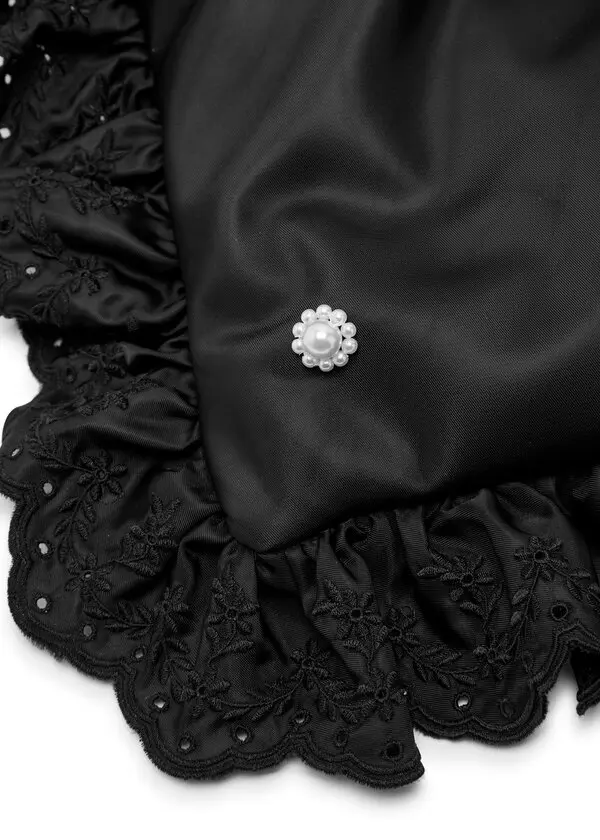 Simone Rocha Pillowcase Ruffled Padded Satchel Bag