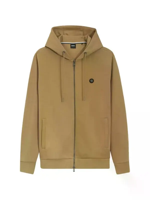BOSS Zip-up Hoodie - Neutrals