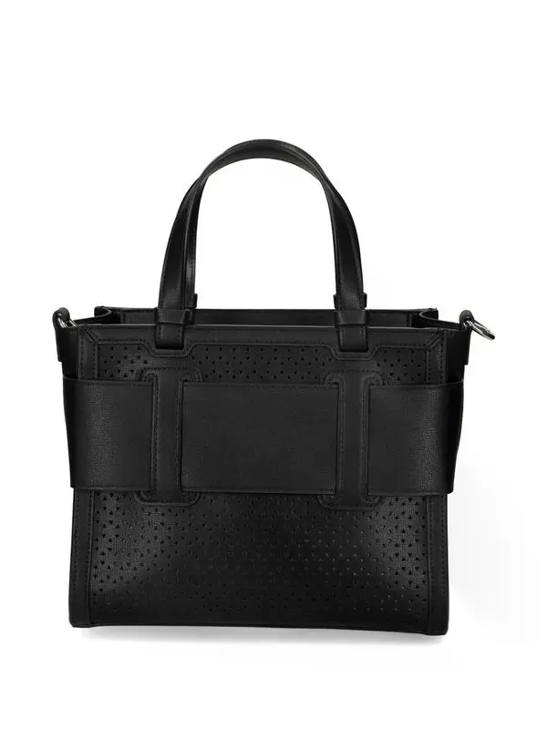 Armani Exchange Perforated Logo Tote Bag