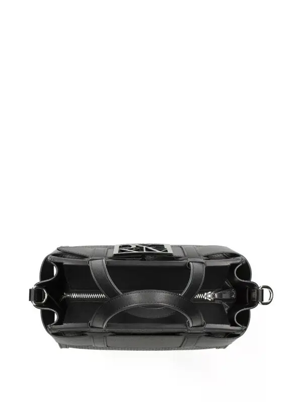 Armani Exchange Perforated Logo Tote Bag