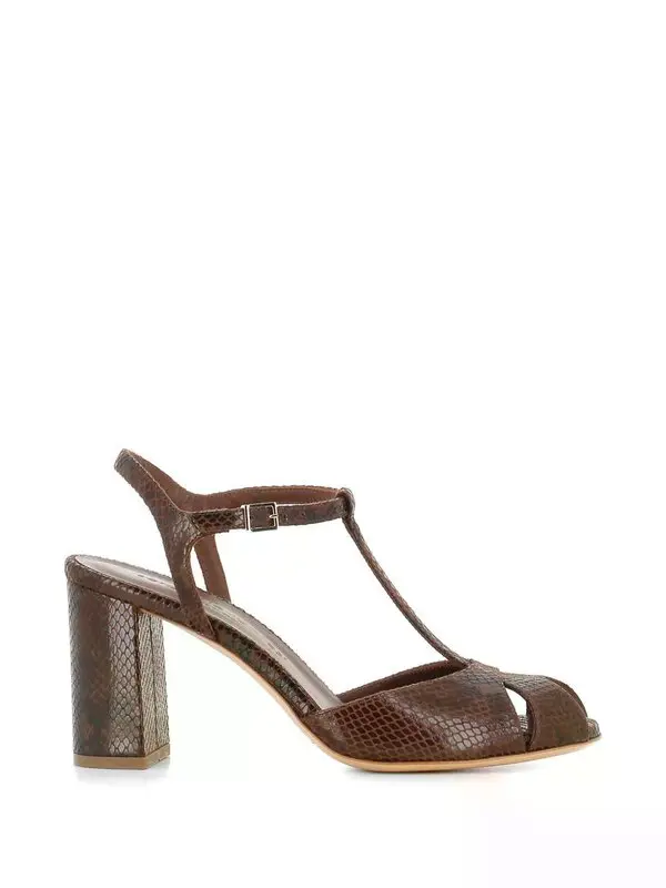 SERGIO LEVANTESI Giselle 6 Reptile-effect Sandals
