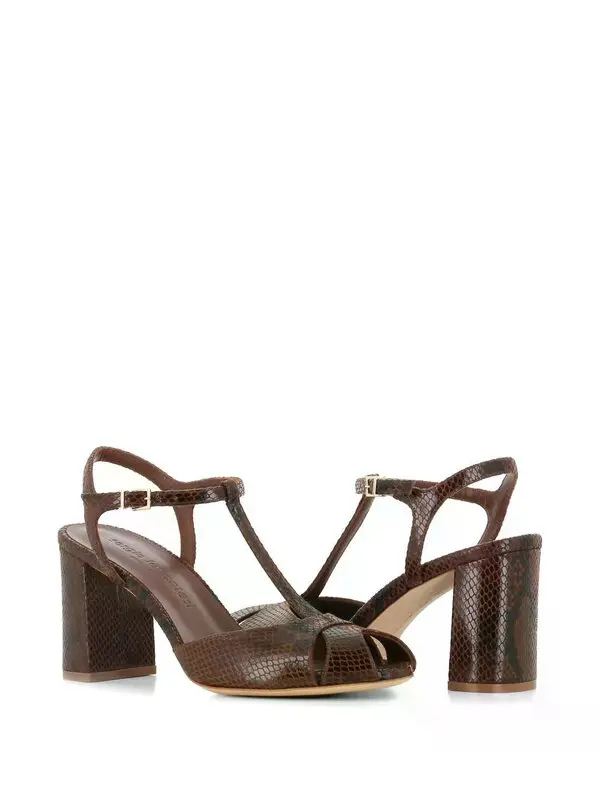 SERGIO LEVANTESI Giselle 6 Reptile-effect Sandals