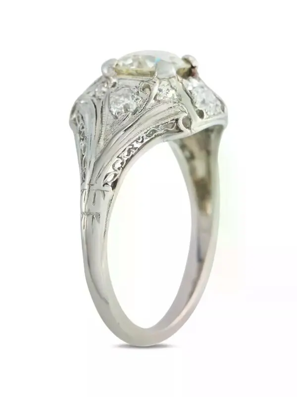 LB EXCLUSIVE Platinum 1.10 Carat Diamond Ring - Silver