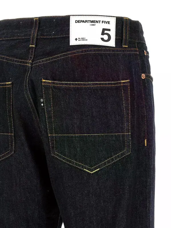 DEPARTMENT 5 Contrast Stitching Five Pocket Jeans
