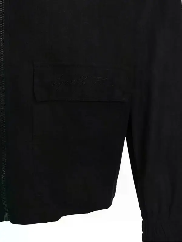 GAELLE Strap-detail Bomber Jacket