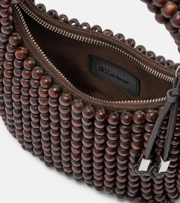 Staud Reef Beaded Top-handle Bag