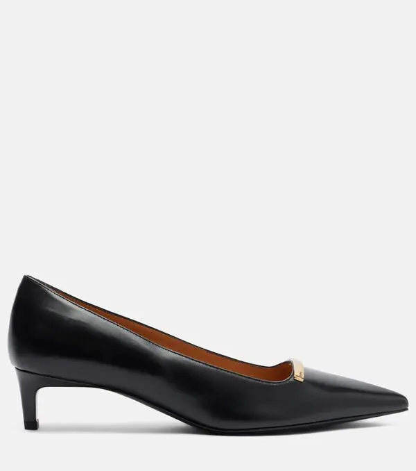 TOD'S Leather Pointed Toe Pumps