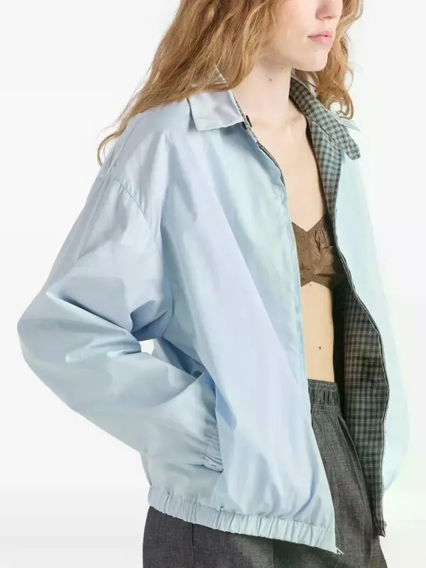 Prada Checked Poplin Jacket