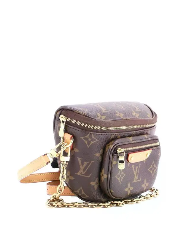 LOUIS VUITTON Bum Bag Monogram Canvas Mini Belt Bag