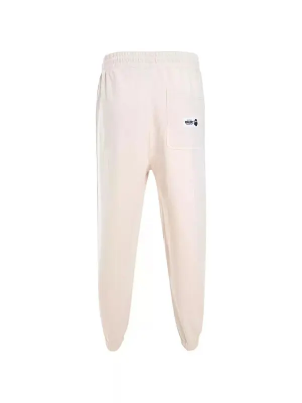 FINGERCROXX Drawstring Logo Track Pants - Neutrals