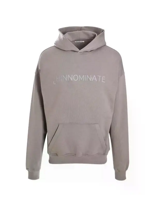 HINNOMINATE Hooded Sweatshirt With Tonal Print