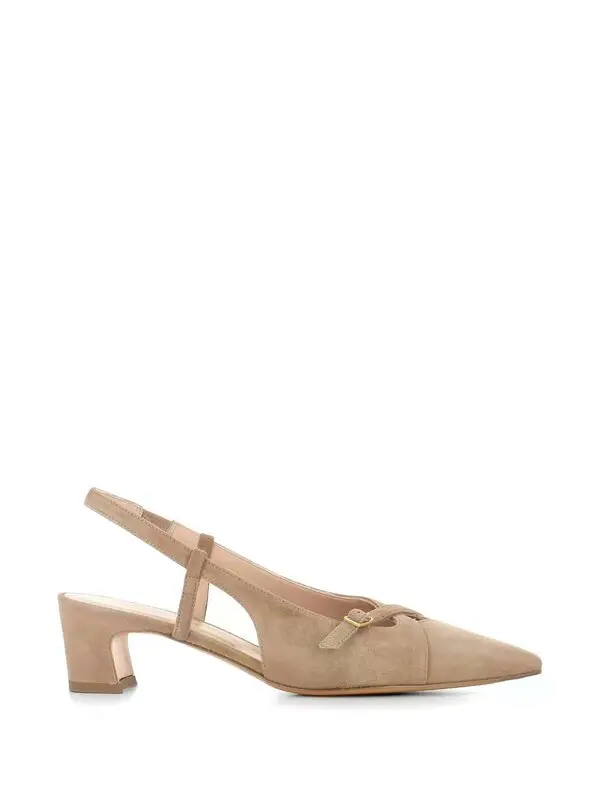 TASSINARI Décolleté Slingback Pumps - Neutrals