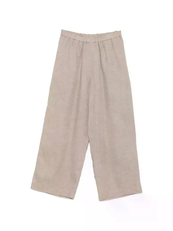 Fabiana Filippi Neutral Elasticated Waistband Trousers