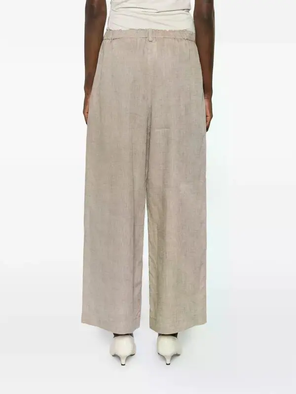 Fabiana Filippi Neutral Elasticated Waistband Trousers
