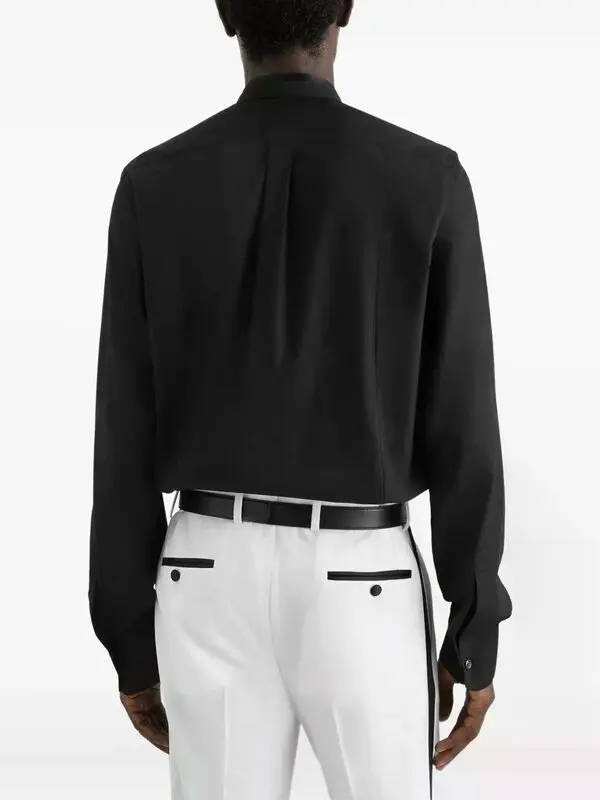 Dolce & Gabbana Pleated Shirt - Black